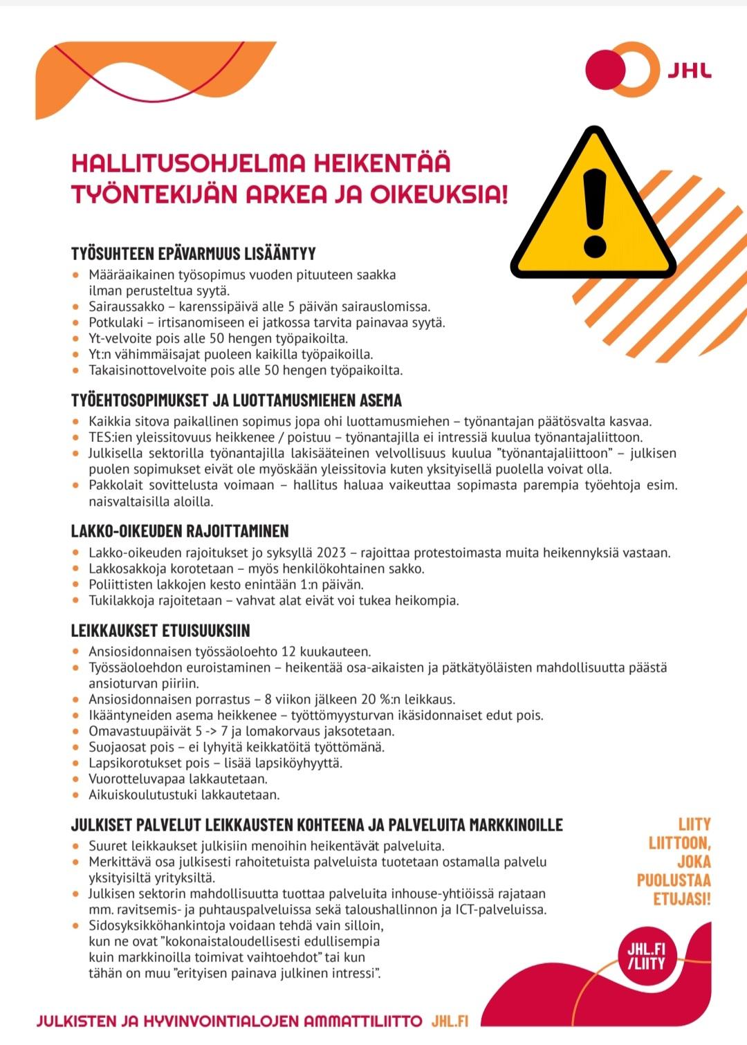 Painava syy! - Meri-lapin JHL ry 52